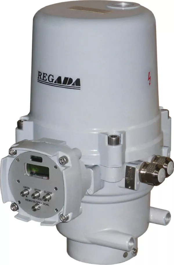 Electric part-turn actuator UPR 2PA-M | Electric Actuators, Industrial ...